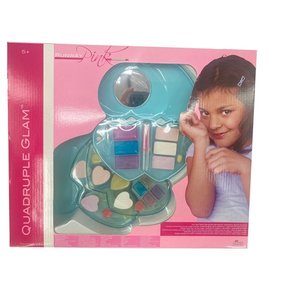 Unbranded | Other | Runway Pink Glam Kids Makeup Kit For Girl Make Up ...